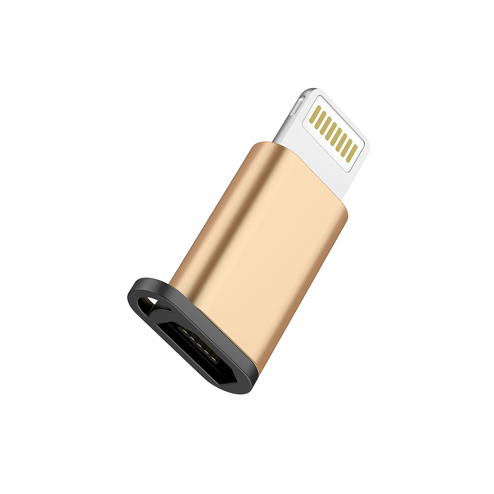 V1 Aluminum alloy micro to lightning adapter otg cable - APPACS